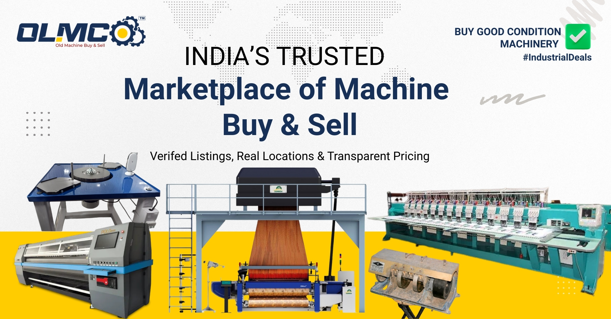 Old Machine Market (OLMC) — Buy & Sell Industrial Machinery