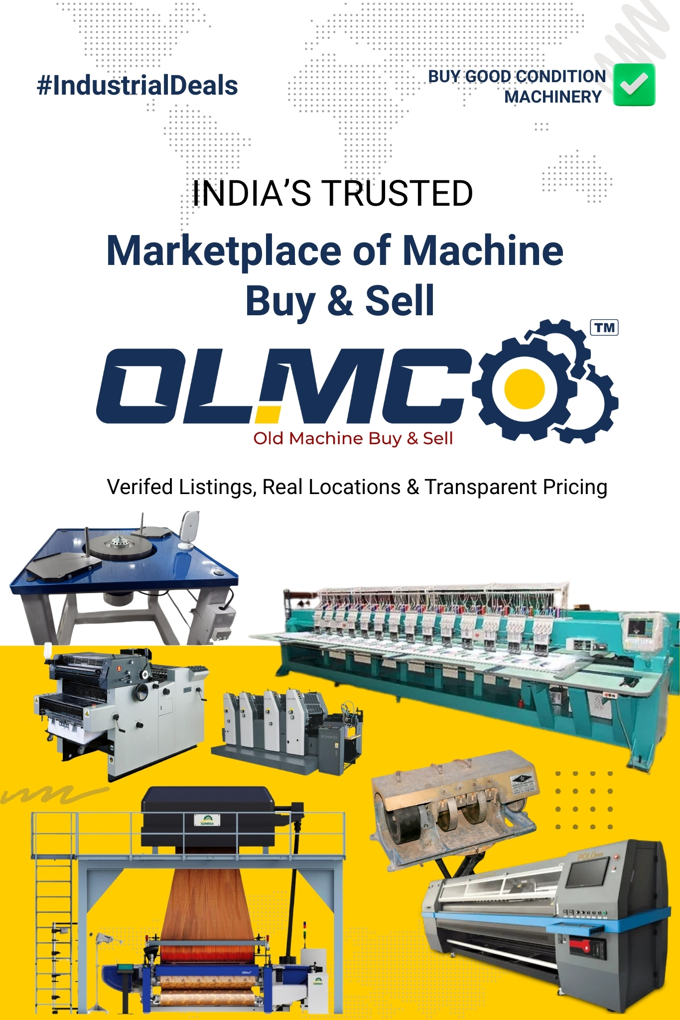 Old Machine Market (OLMC) — Buy & Sell Industrial Machinery